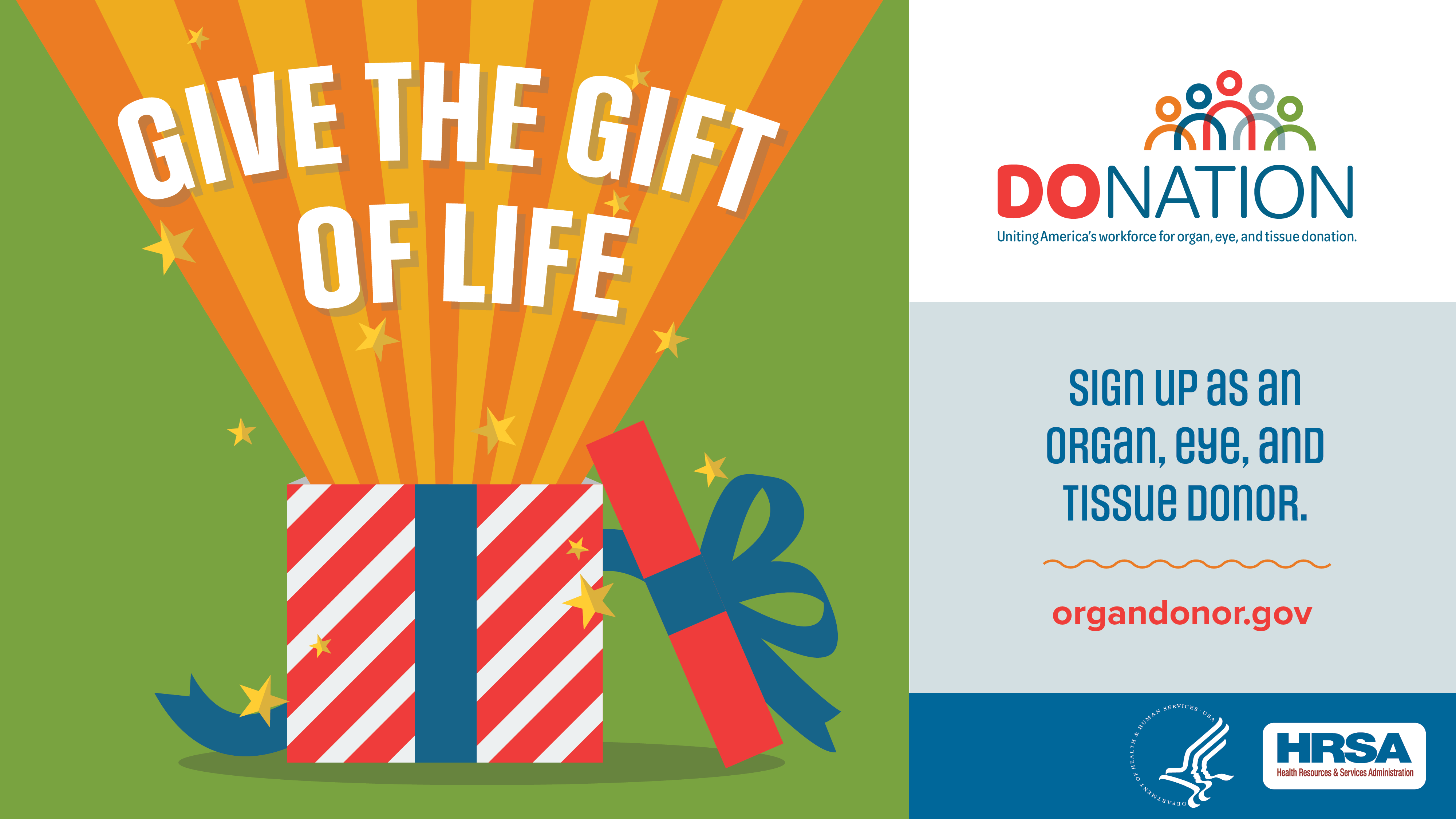 Campaign Social Media Graphics | organdonor.gov