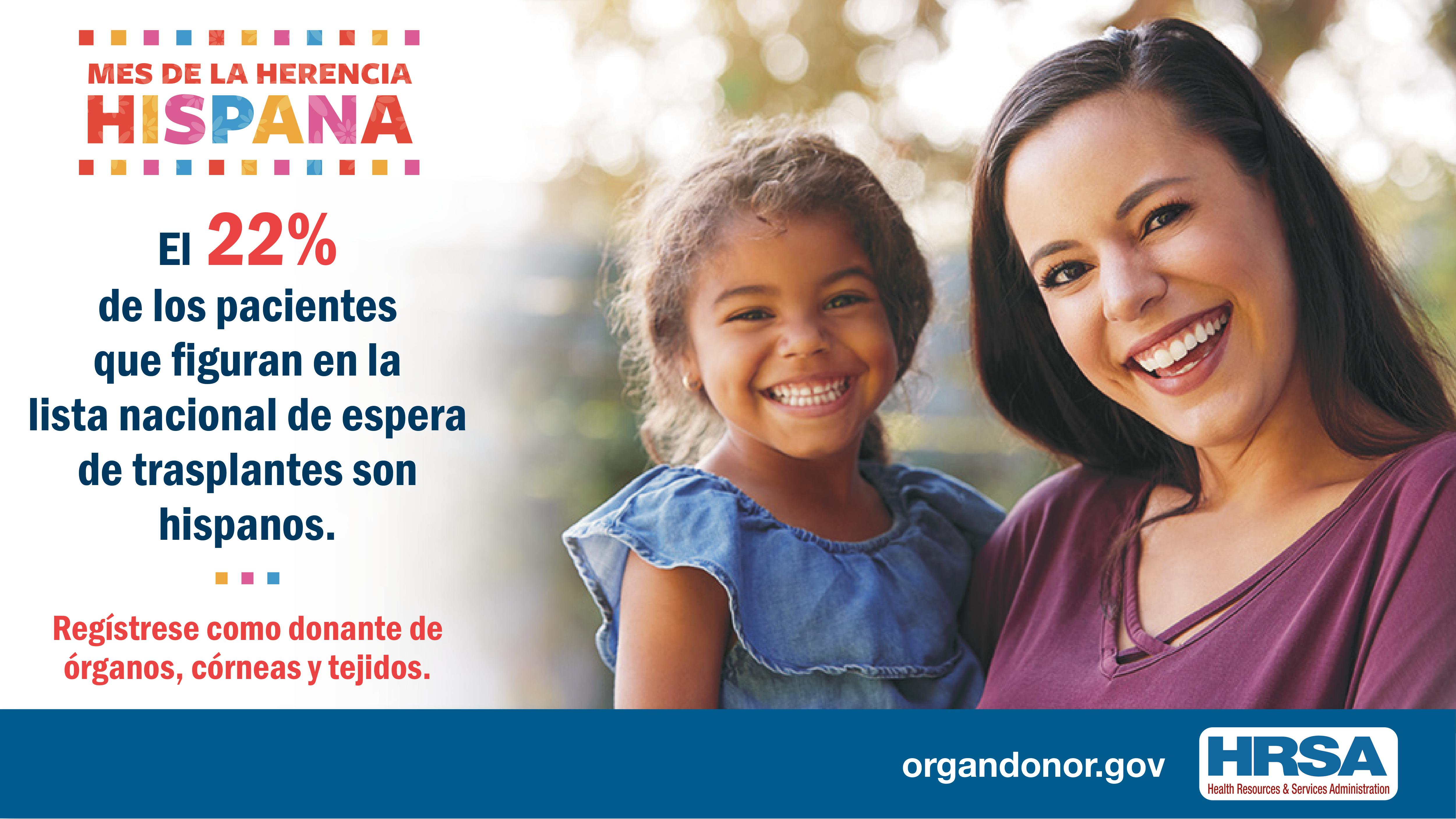 Hispanic Heritage Month | organdonor.gov