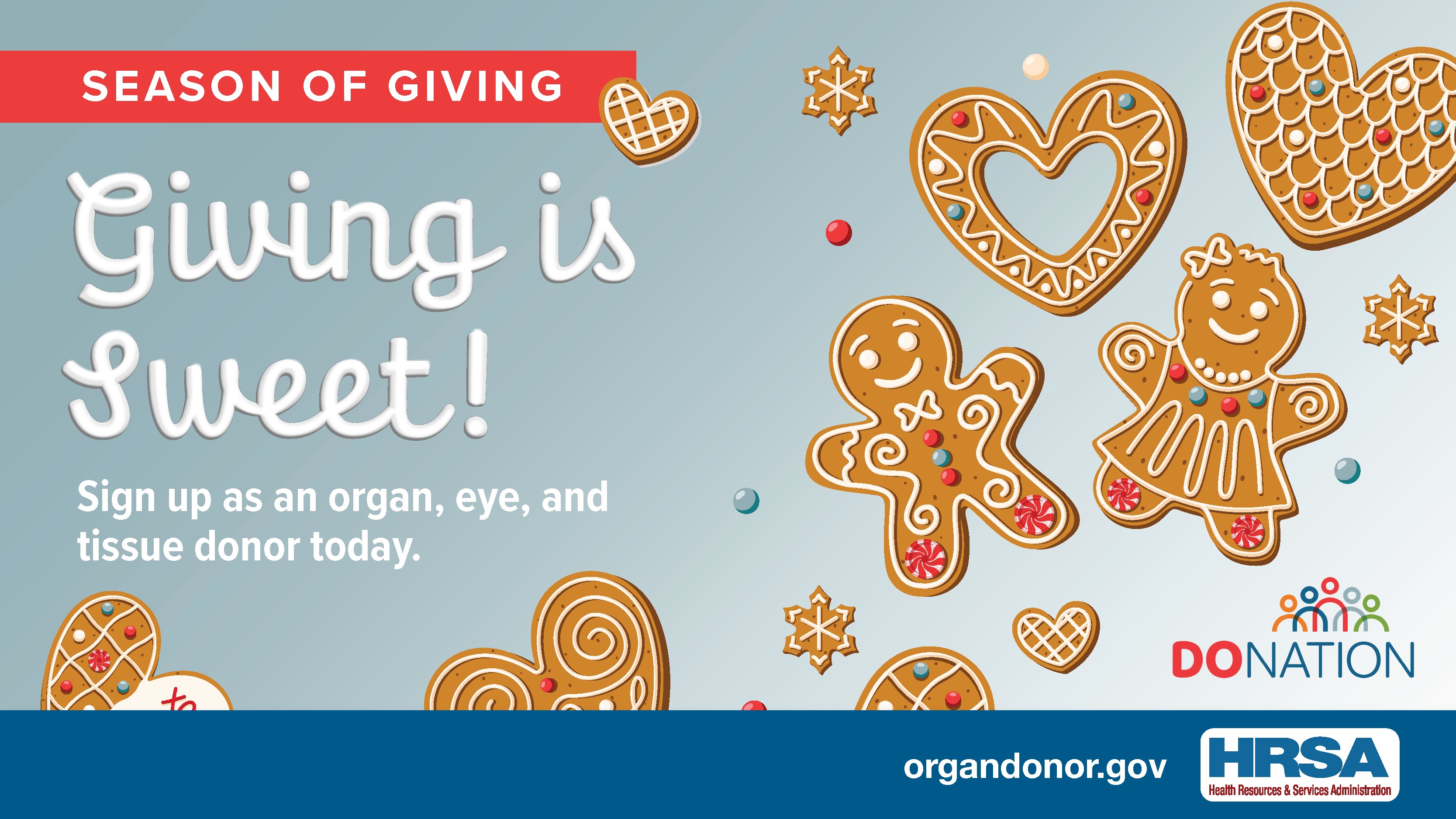 Celebrate the Season of Giving | organdonor.gov